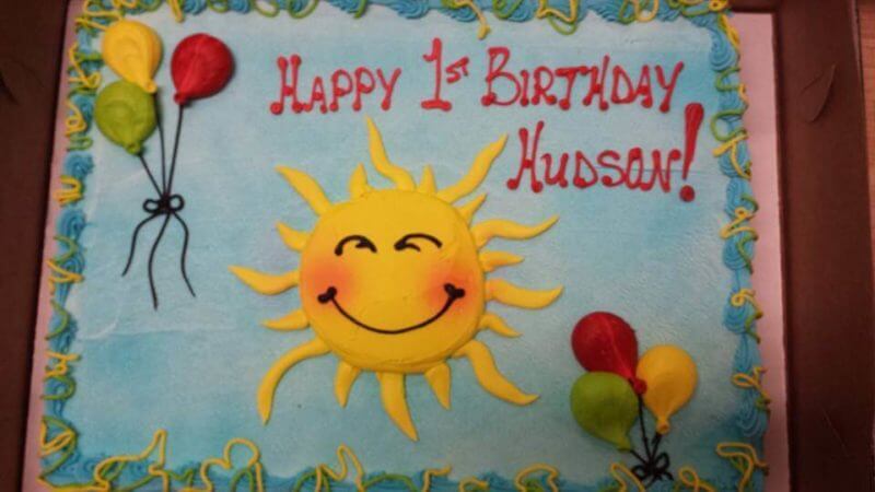 Sun Birthday Cake | Wedding Cakes Minneapolis Bakery Farmington Bakery