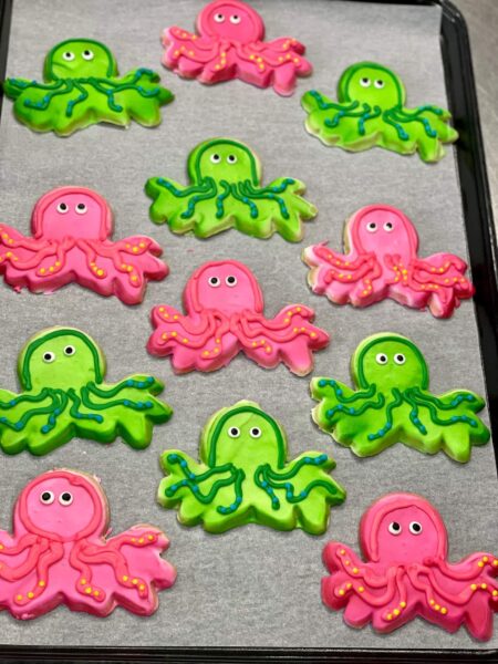 Octopus Cookies | Wedding Cakes Minneapolis Bakery Farmington Bakery