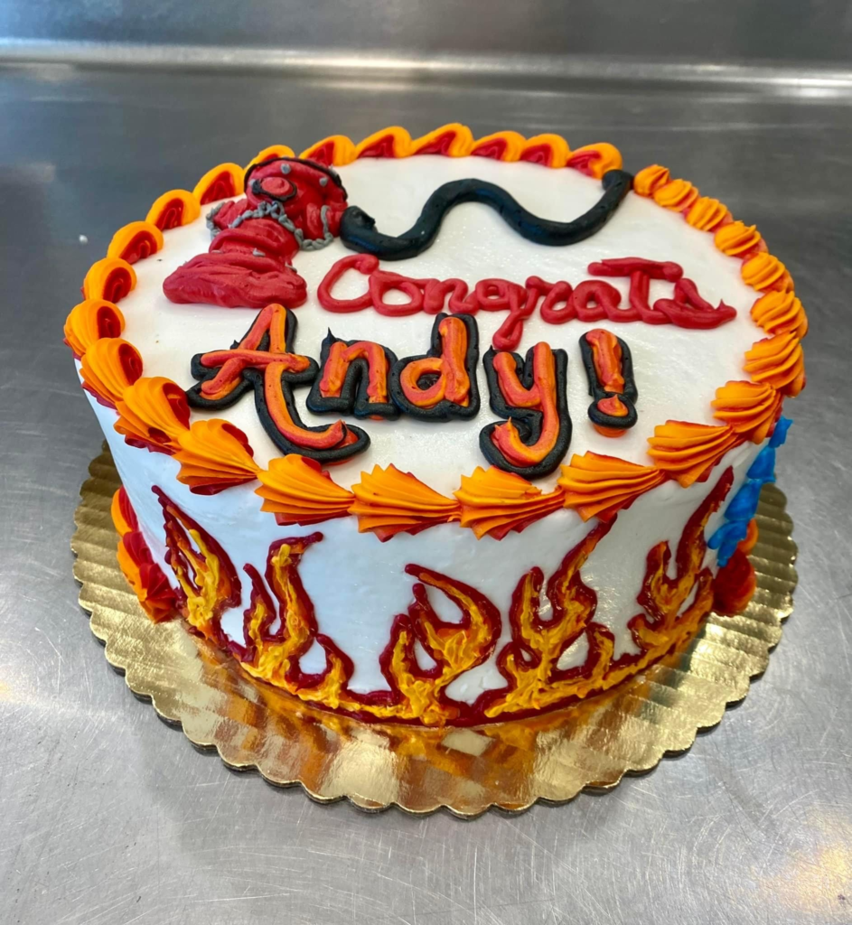 Firefighter Cake | Wedding Cakes Minneapolis Bakery Farmington Bakery