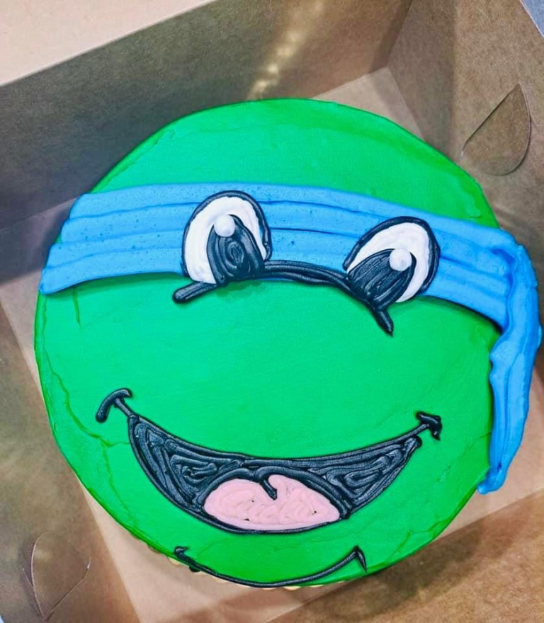 Ninja Turtle Round Cake | Wedding Cakes Minneapolis Bakery Farmington ...
