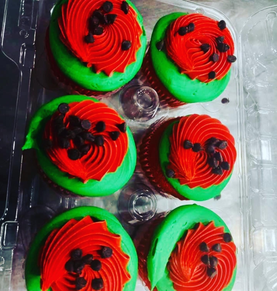 Watermelon Cupcakes | Wedding Cakes Minneapolis Bakery Farmington Bakery