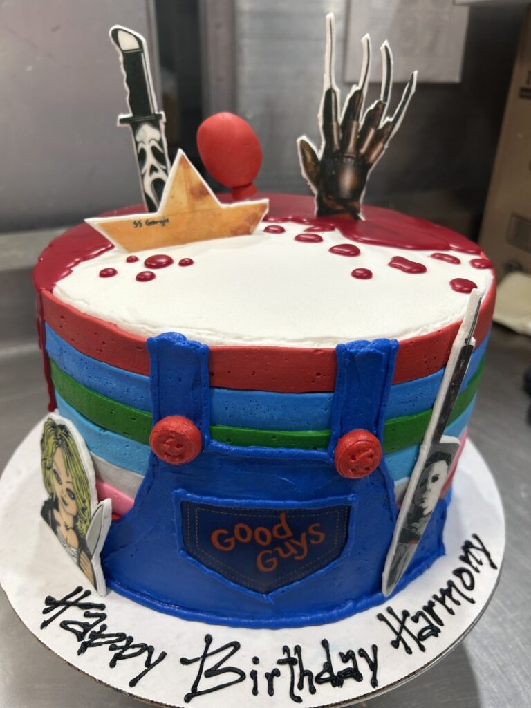 Horror Movie Theme Cake | Wedding Cakes Minneapolis Bakery Farmington ...